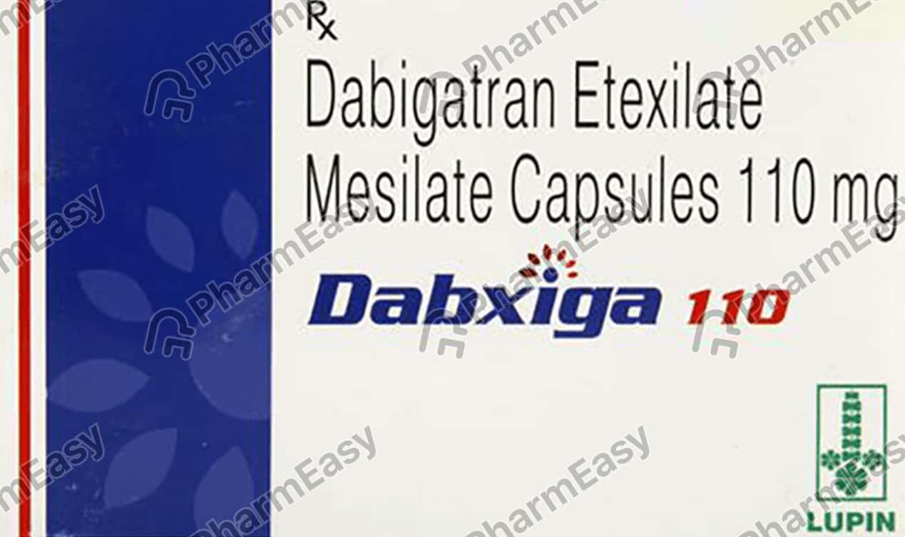 Dabxiga 110 MG Capsule (10): Uses, Side Effects, Price & Dosage | PharmEasy