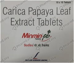 Minmin Pb 1100 MG Tablet (15): Uses, Side Effects, Price & Dosage ...