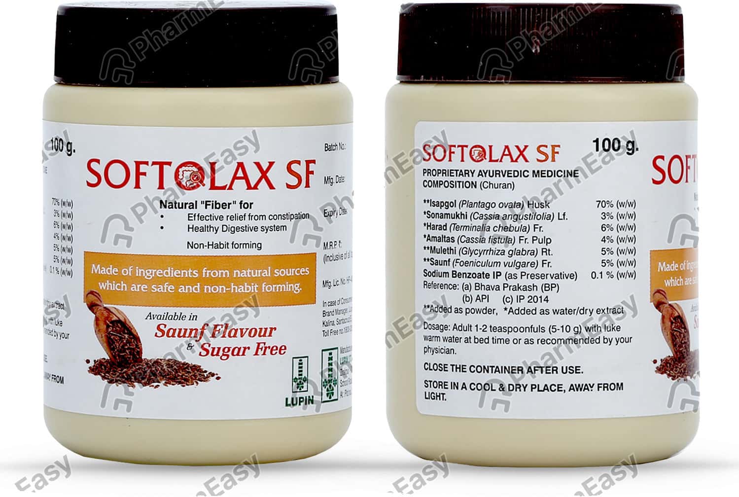 Buy Softolax Sf Saunf Flavour Bottle Of 100gm Oral Powder Online at ...
