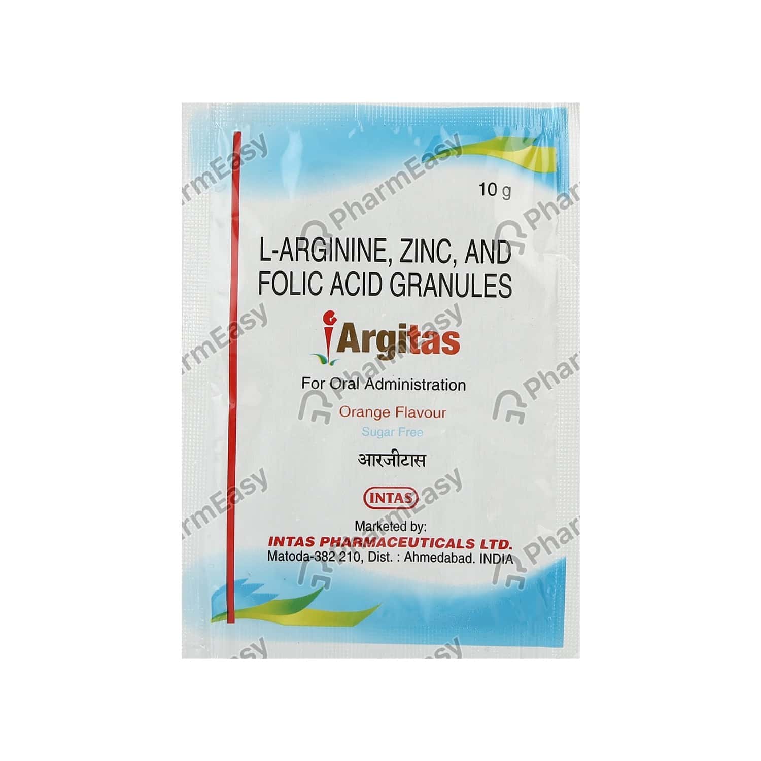 Buy Argitas Orange Flavour Sugar Free Sachet Of 10gm Granules Online at ...