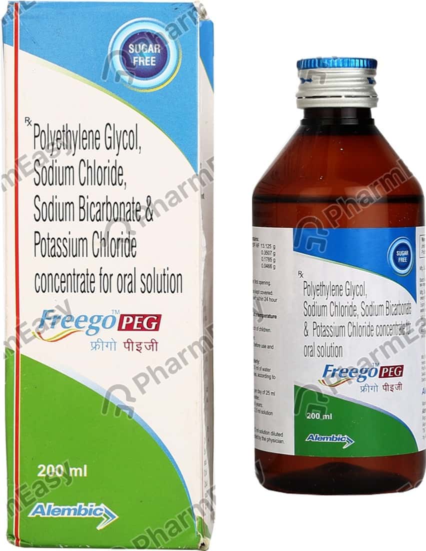 Buy FREEGO PEG SF SOLUTION 200ML Online & Get Upto 60% OFF at PharmEasy