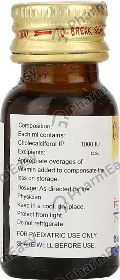 Pure D3 1000 IU Oral Drop (15): Uses, Side Effects, Price & Dosage ...