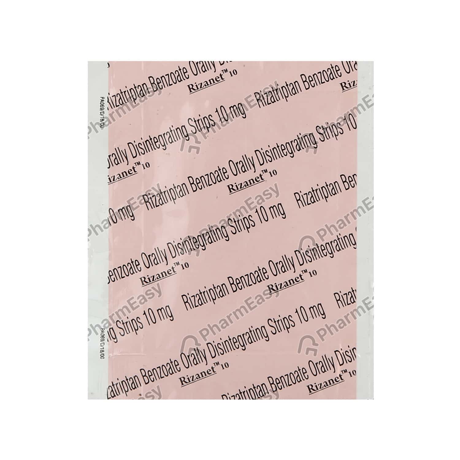 Buy Rizanet 10 MG Orally Disintegrating Strip (1) Online at Flat 18% ...