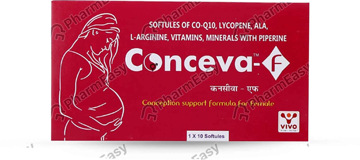 Buy Conceva F Strip Of 10 Capsules Online & Save Up to 24% at PharmEasy