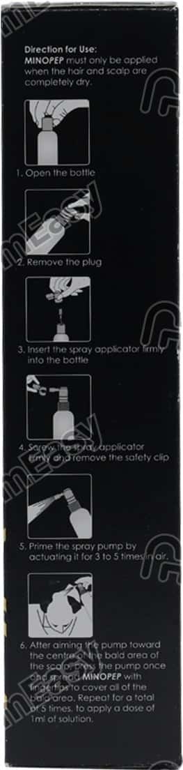 Minopep 5 %W/V Skin Solution (90): Uses, Side Effects, Price & Dosage ...