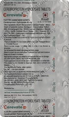Cerevate Tablet: Uses, Side-effects, Price, Dosage & More Info - PharmEasy