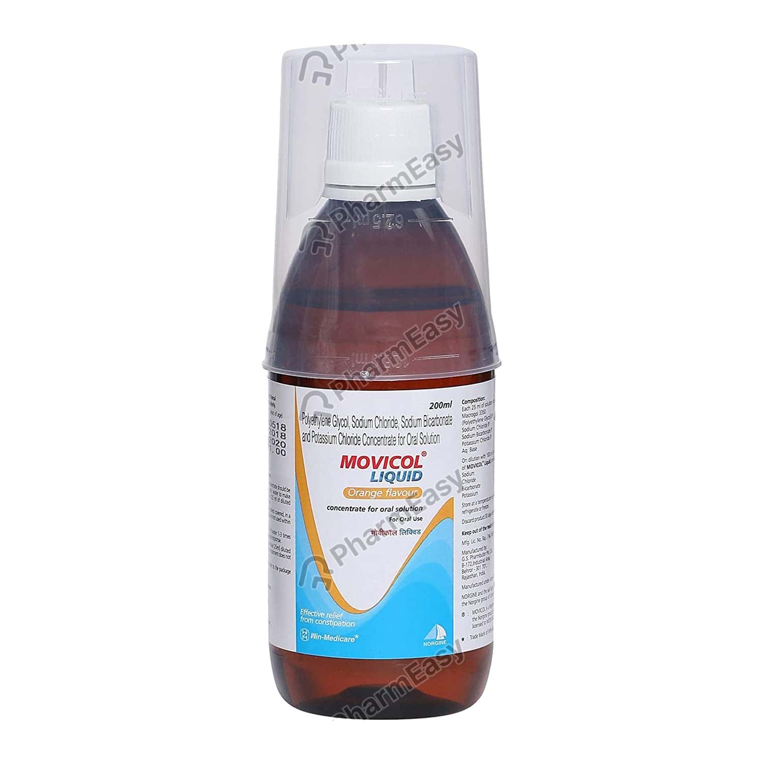 Buy Movicol Liquid Orange Flav 200ml Online at Flat 18% OFF* | PharmEasy
