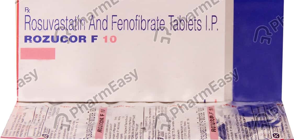Rosucor F 10/160mg Strip Of 10 Tablets: Uses, Side Effects, Price ...