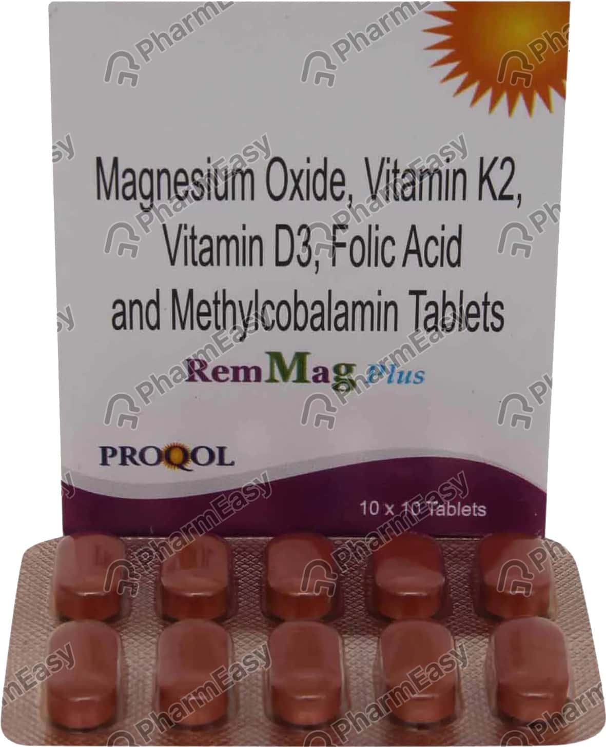 Buy Remmag Plus Strip Of 10 Tablets Online at Flat 15% OFF | PharmEasy