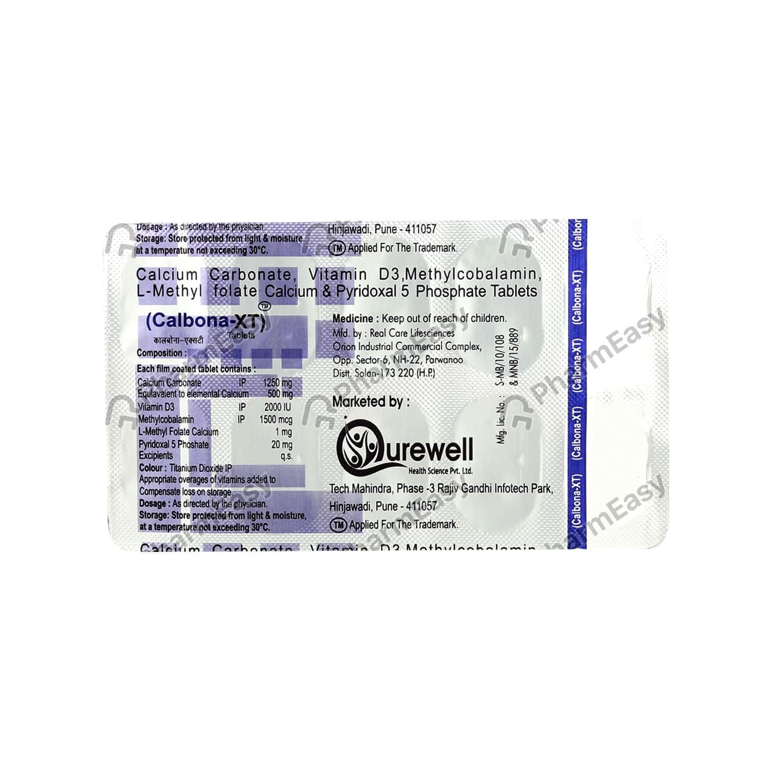 Buy Calbona Xt Tab 10'S Online at Flat 18% OFF* | PharmEasy