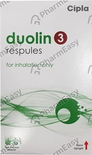 Duolin 3 500mcg/1.25mg 3ml Packet Of 5 Respules: Uses, Side Effects ...