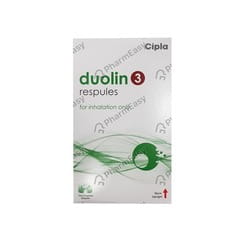 Duolin 3 Packet Of 5*3ml Respules - Uses, Side Effects, Dosage ...