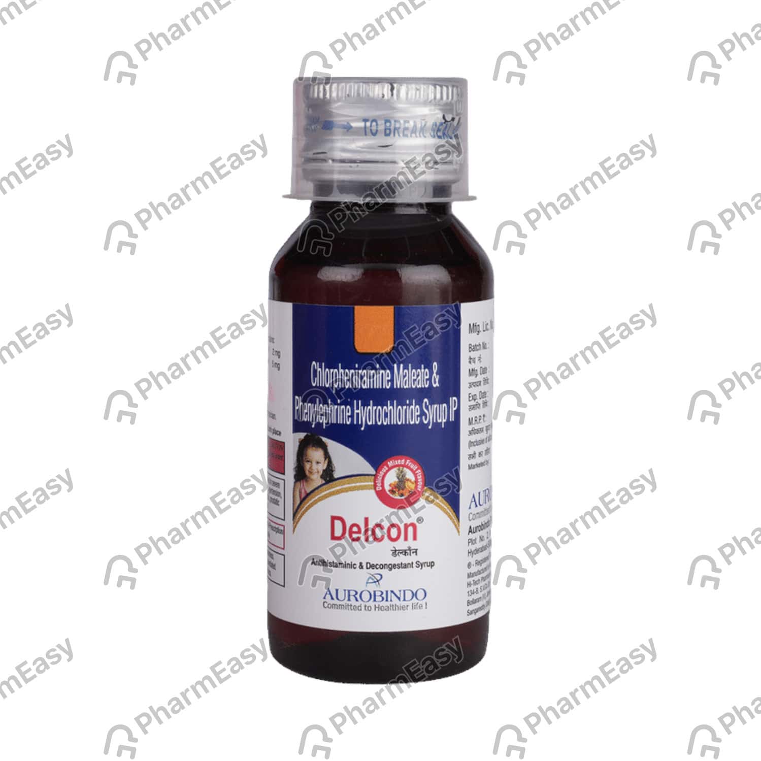 Delcon Mixed Fruit Flavour Bottle Of 60ml Syrup: Uses, Side Effects ...