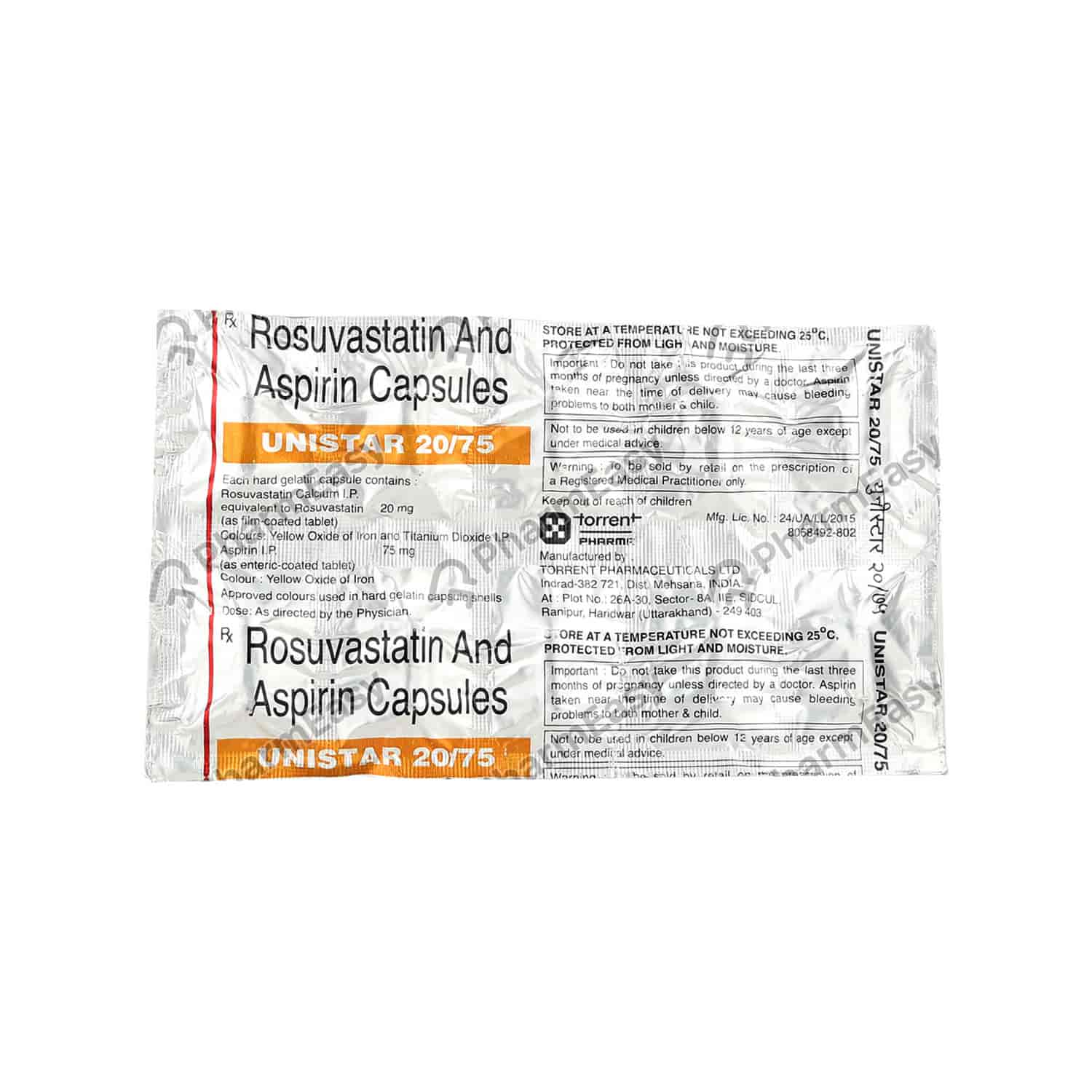 Buy Unistar 20/75 Cap 10'S Online at Flat 18% OFF* | PharmEasy
