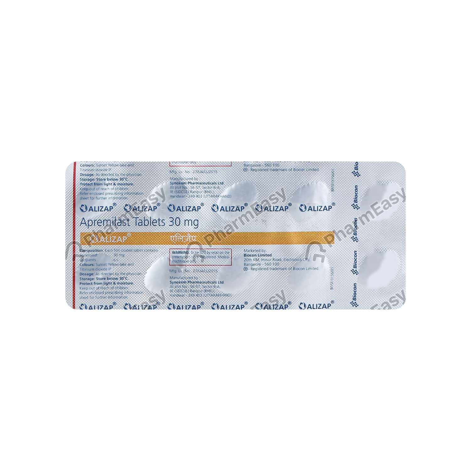 Buy Alizap 30 MG Tablet (10) Online at Flat 18% OFF* | PharmEasy