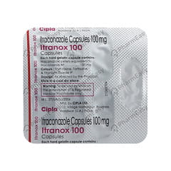 Itranox 100 MG Capsule (7) - Uses, Side Effects, Dosage, Composition ...