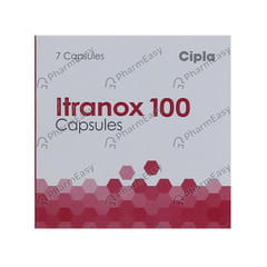 Itranox 100 MG Capsule (7) - Uses, Side Effects, Dosage, Composition ...