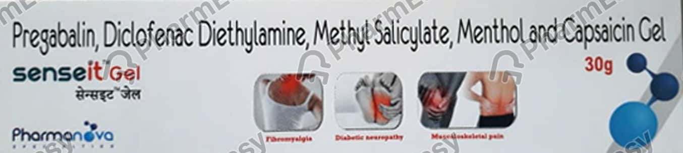 Buy Senseit Tube Of 30gm Gel Online at Flat 15% OFF | PharmEasy