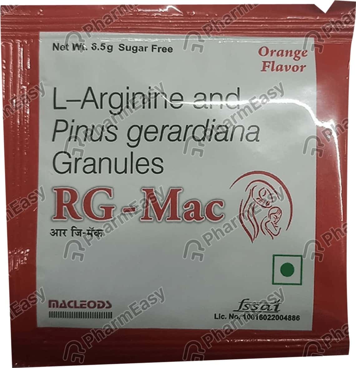 Buy Rg Mac Orange Flavour Sugar Free Sachet Of 6.5gm Granules Online at ...