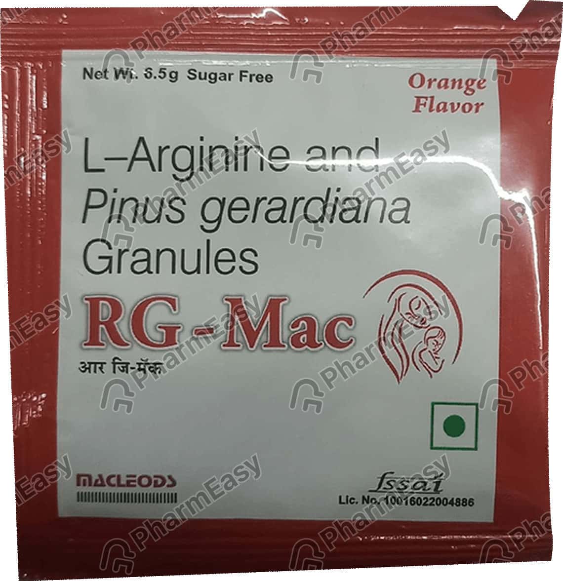 Buy Rg Mac Orange Flavour Sugar Free Sachet Of 6.5gm Granules Online at ...