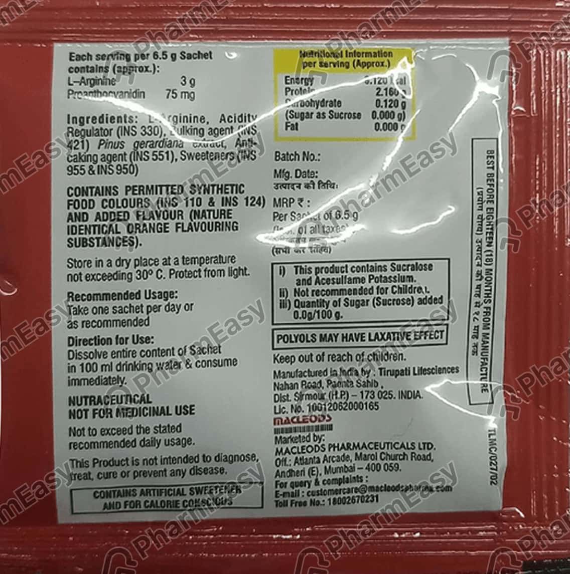 Buy Rg Mac Orange Flavour Sugar Free Sachet Of 6.5gm Granules Online at ...