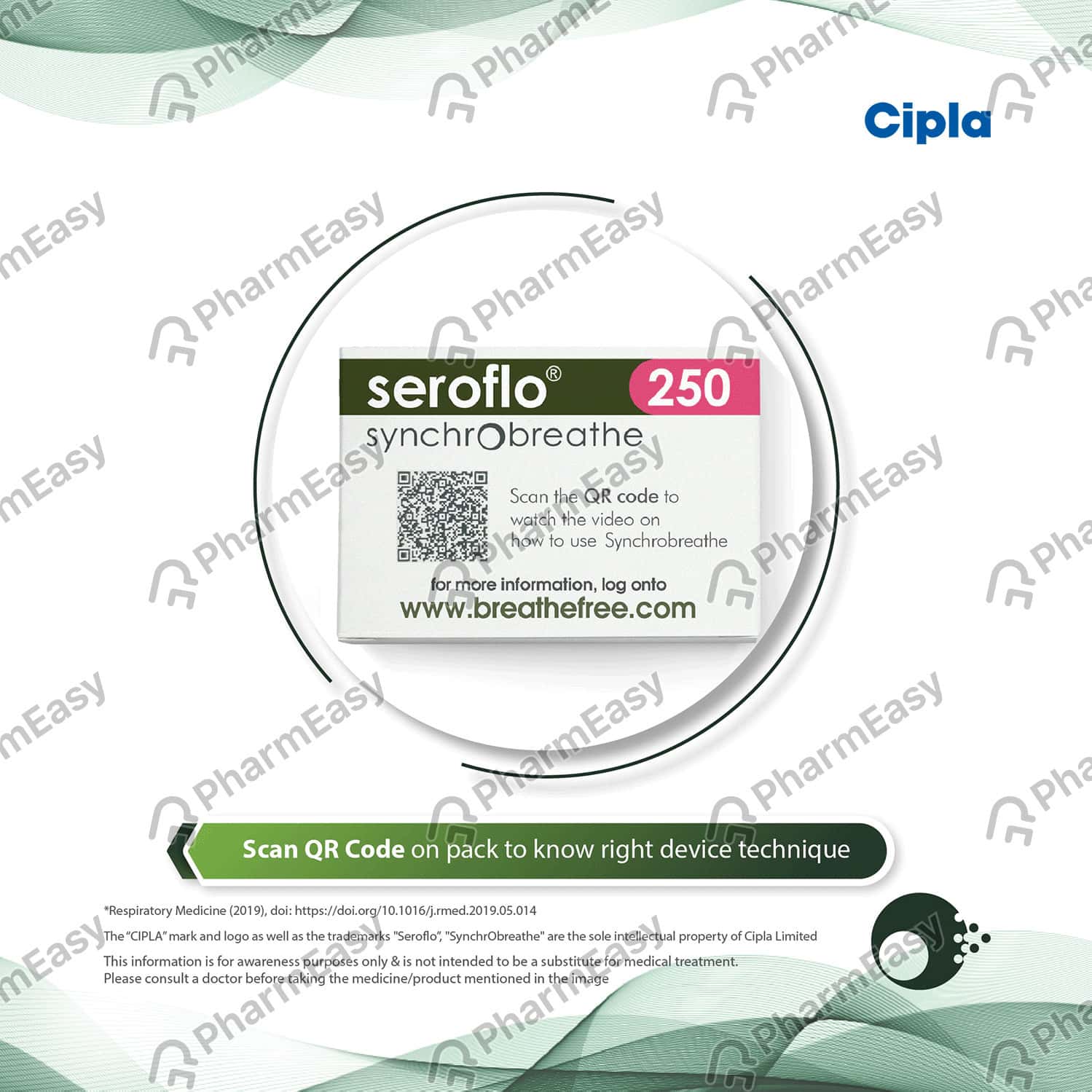 Seroflo 250mcg Box Of 120md Synchrobreath Inhaler: Uses, Side Effects ...