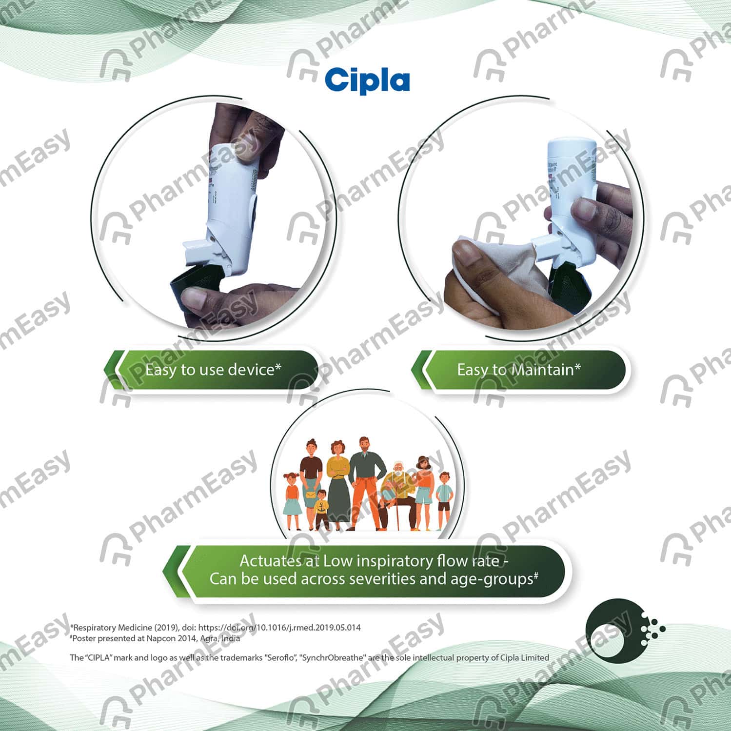 Seroflo 250mcg Box Of 120md Synchrobreath Inhaler: Uses, Side Effects ...