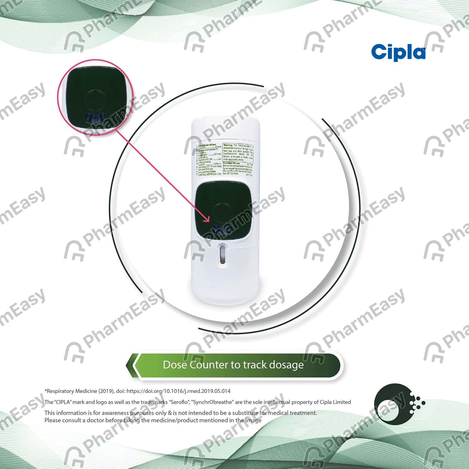 Seroflo 250mcg Box Of 120md Synchrobreath Inhaler: Uses, Side Effects ...