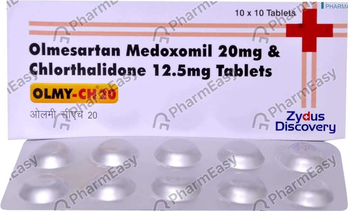 Olmy Ch 20 Strip Of 10 Tablets: Uses, Side Effects, Price & Dosage ...