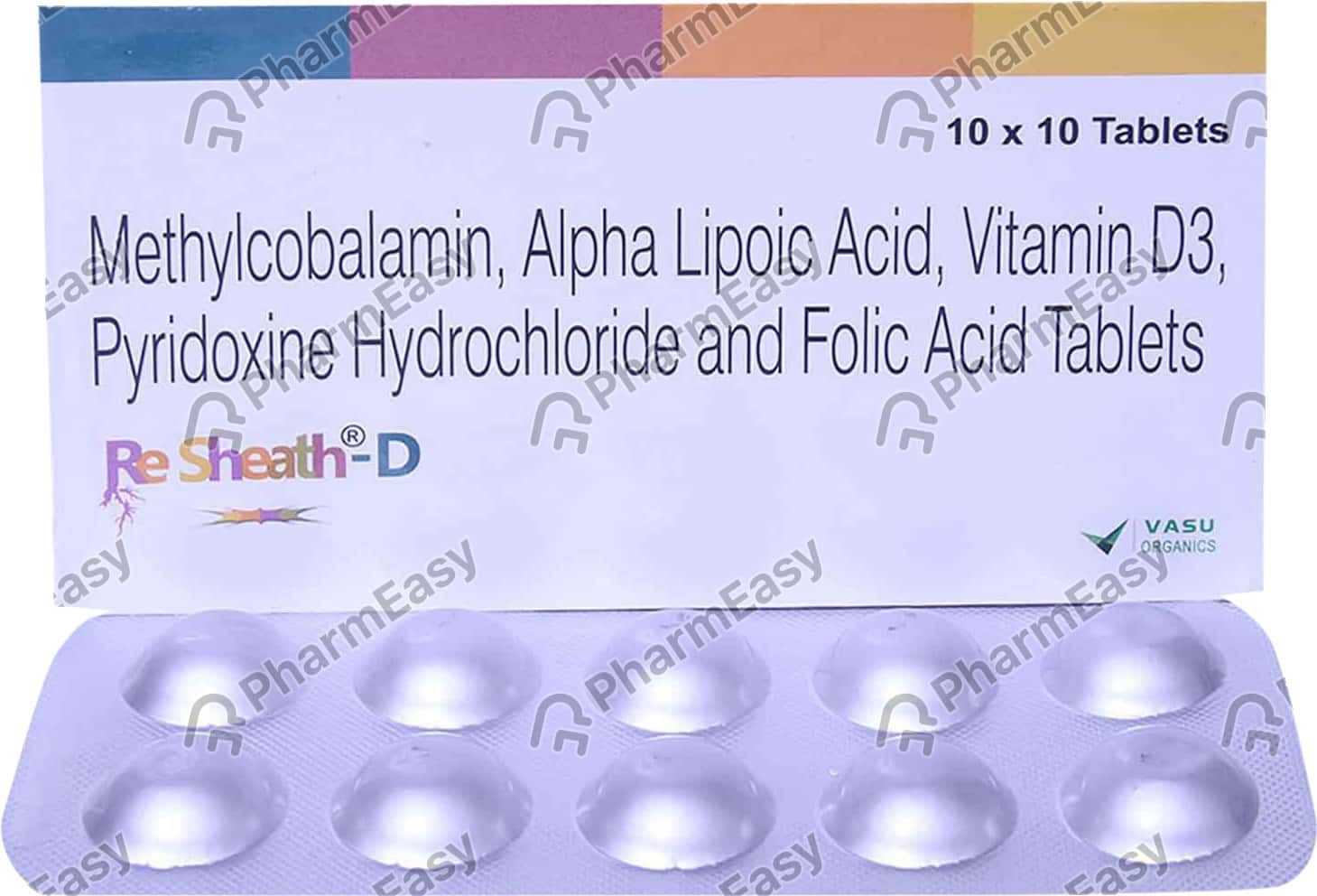 Buy Re Sheath D Tablet (10) Online at Flat 15% OFF | PharmEasy