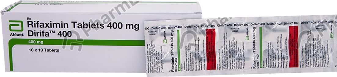Dirifa 400 MG Tablet (10): Uses, Side Effects, Price & Dosage | PharmEasy