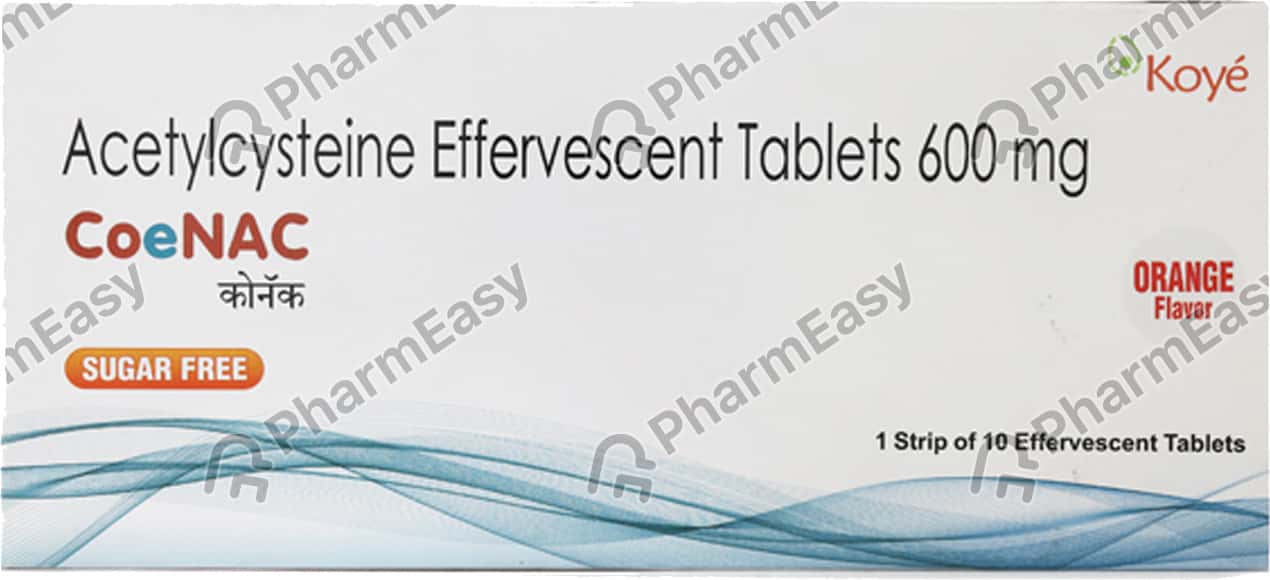 Coenac 600 MG Tablet (10): Uses, Side Effects, Price & Dosage | PharmEasy