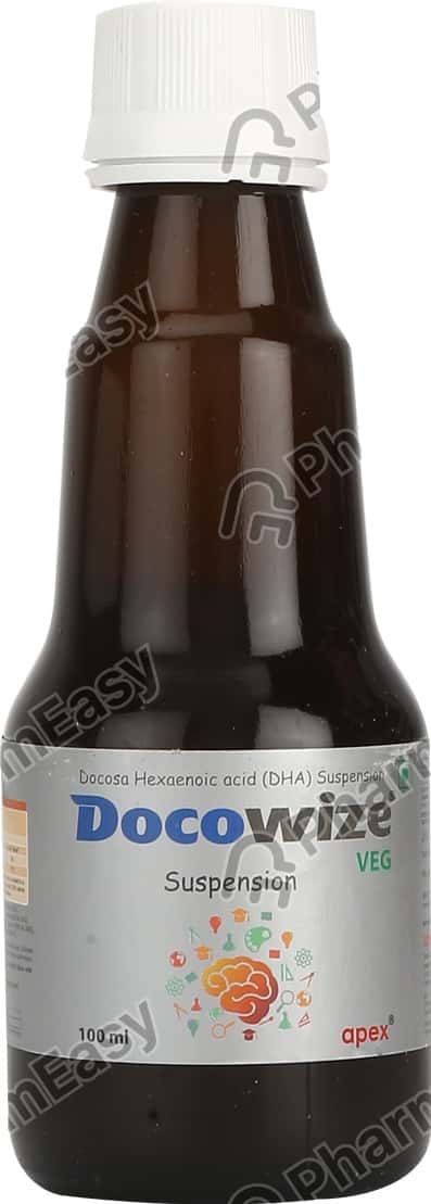 Buy Docowize Veg 200 MG Suspension (100) Online at Flat 15% OFF | PharmEasy