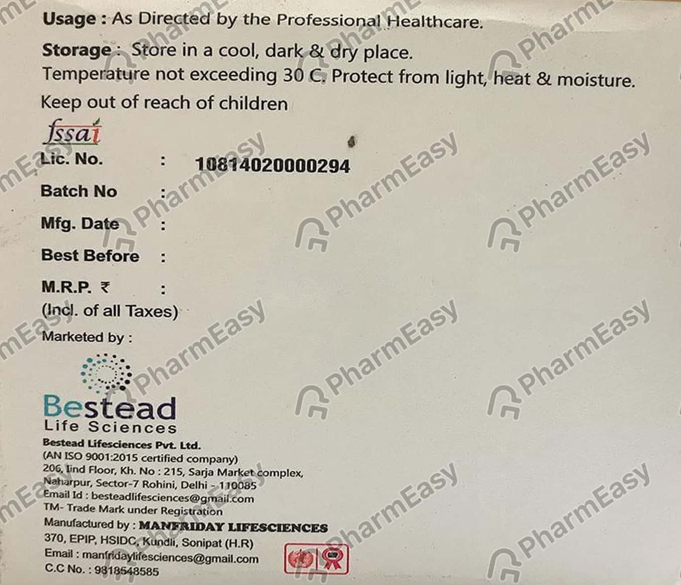 Buy Essenamin Strip Of 10 Tablets Online at Flat 15% OFF | PharmEasy