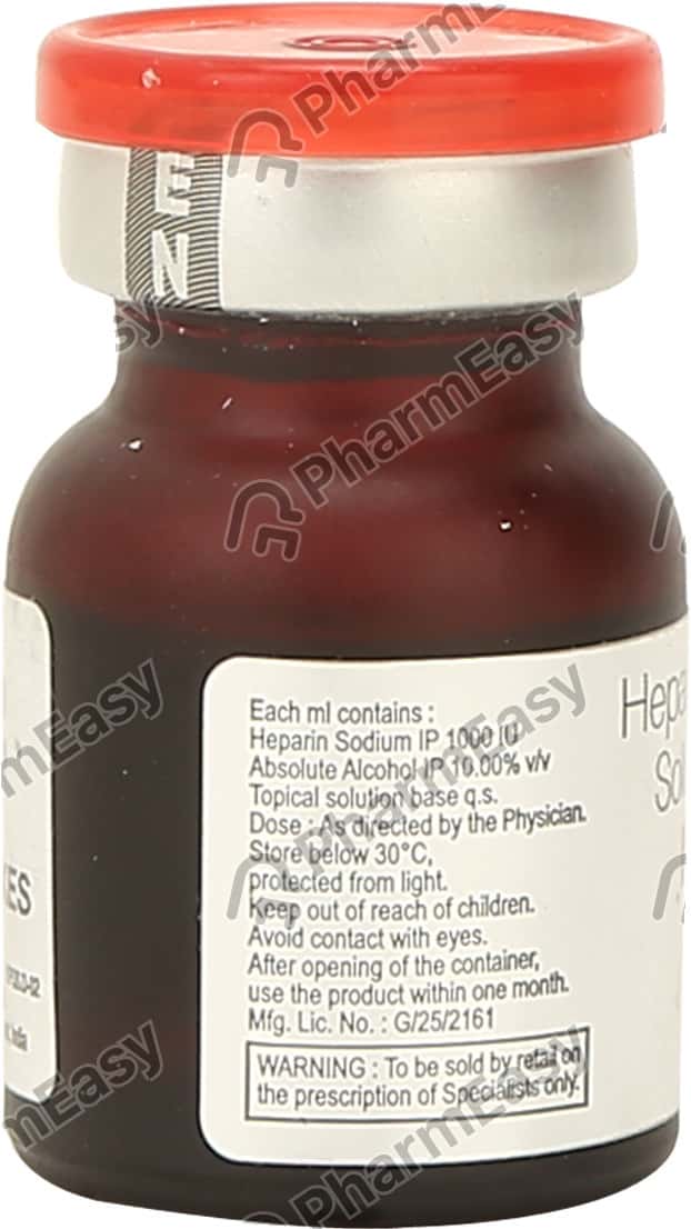 Phlebotroy Qps 1000 IU/ML Liquid For Skin Application (5): Uses, Side ...