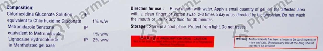 Buy Quadrajel Tube Of 30gm Mouth Gel Online at Flat 15% OFF | PharmEasy