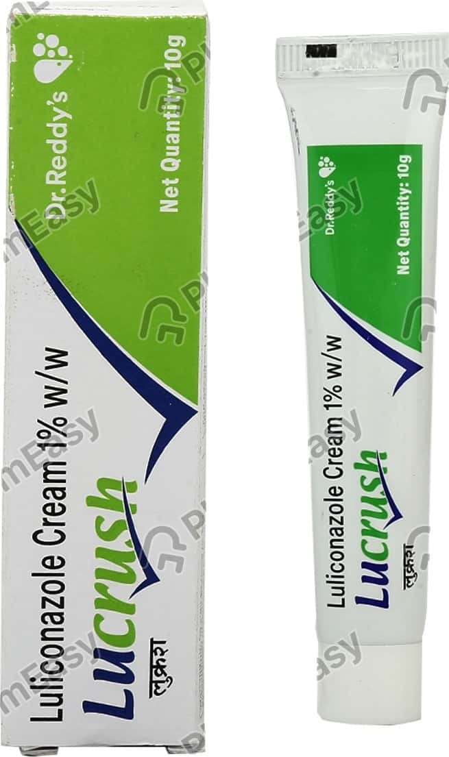 Lucrush 1 %W/W Cream (10): Uses, Side Effects, Price, Dosage ...