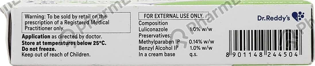 Lucrush 1 %W/W Cream (10): Uses, Side Effects, Price, Dosage ...