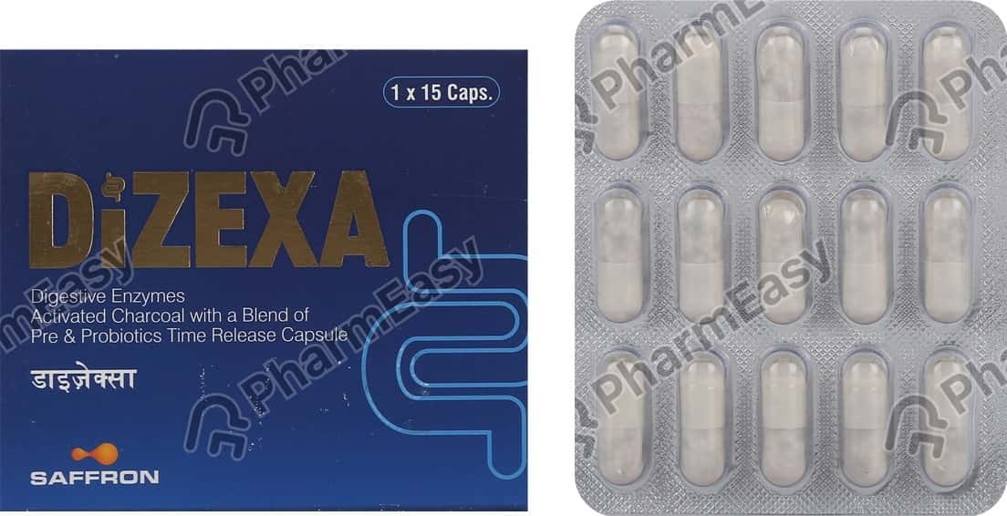 Buy Dizexa Strip Of 15 Capsules Online at Flat 15% OFF | PharmEasy