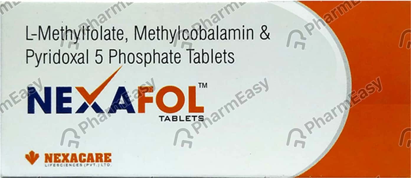 Buy Nexafol Strip Of 10 Tablets Online at Flat 15% OFF | PharmEasy