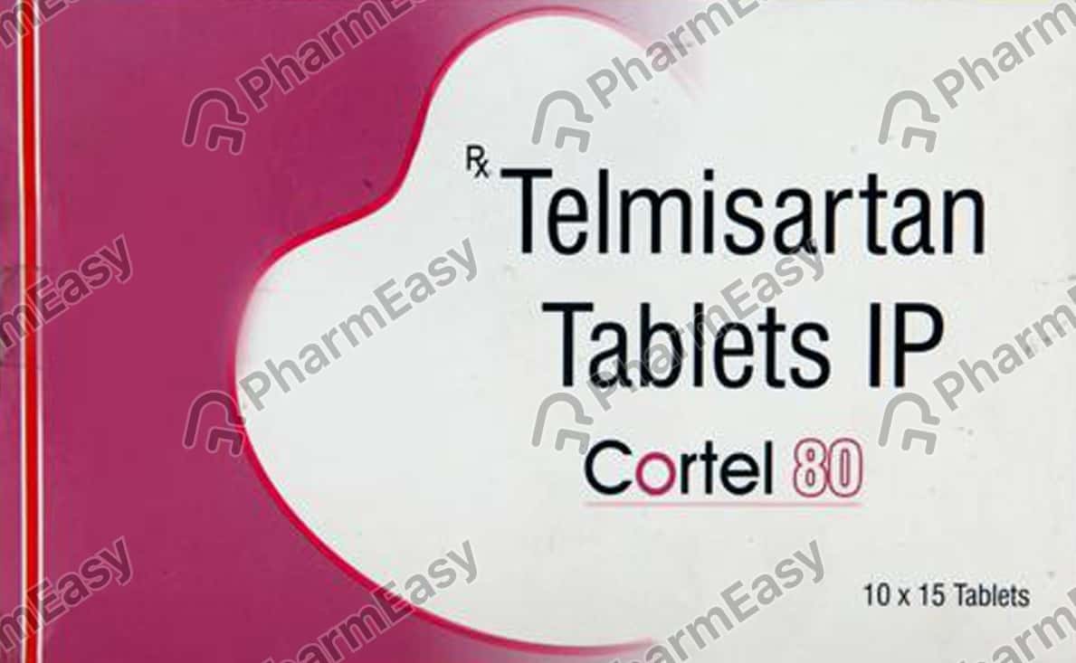 Cortel 80 MG Tablet (15): Uses, Side Effects, Price & Dosage | PharmEasy