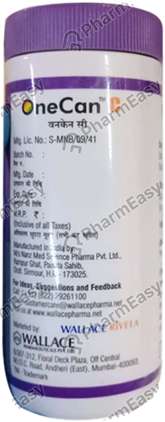 Onecan C 1 % Dusting Powder (100): Uses, Side Effects, Price & Dosage ...