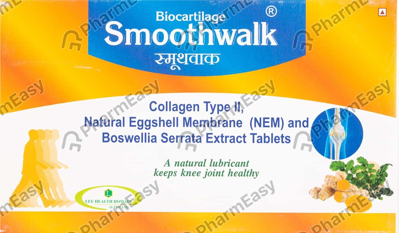 Buy Smoothwalk Strip Of 10 Tablets Online at Flat 15% OFF | PharmEasy