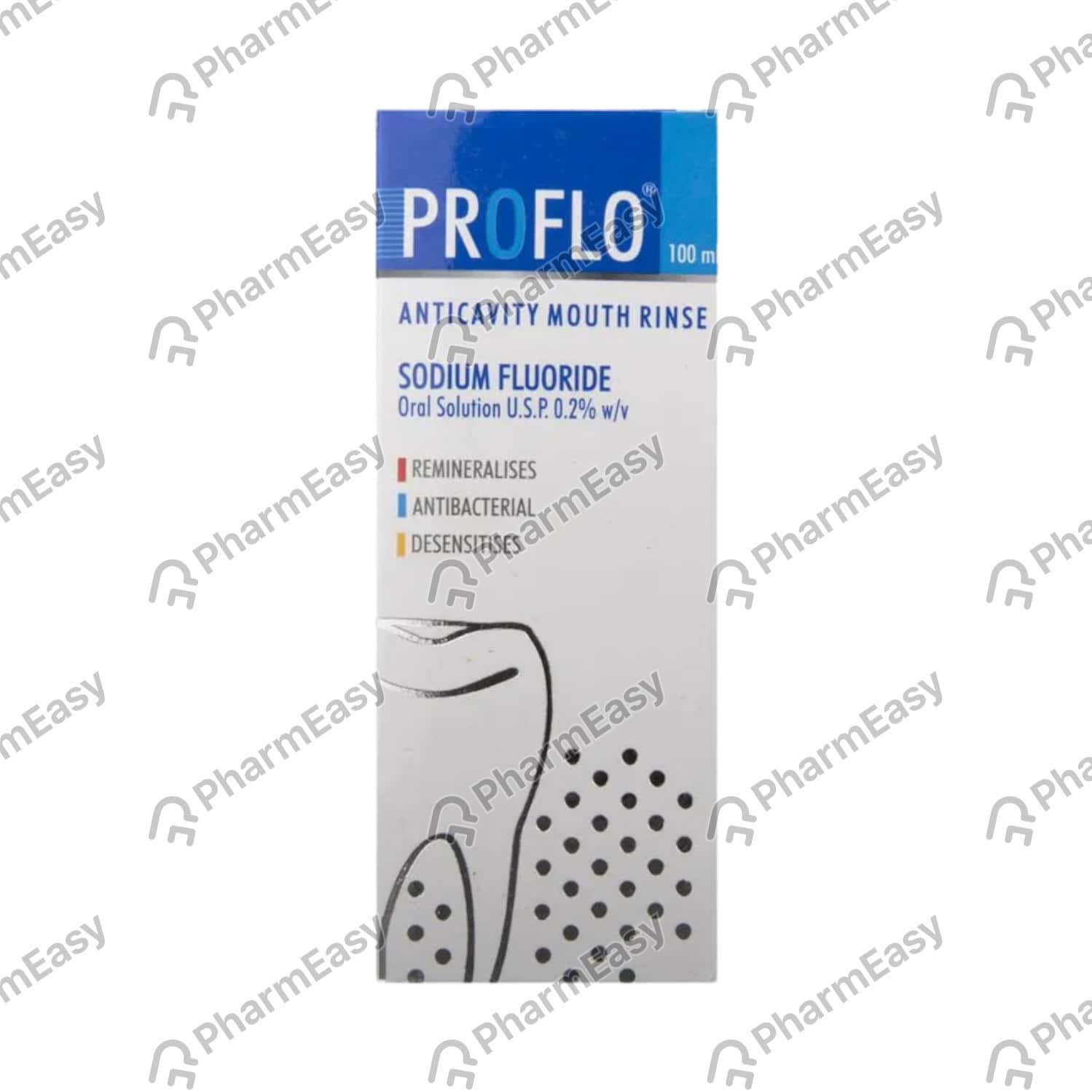 Buy Proflo 0.2 % Mouth Wash (100) Online at Flat 15% OFF | PharmEasy