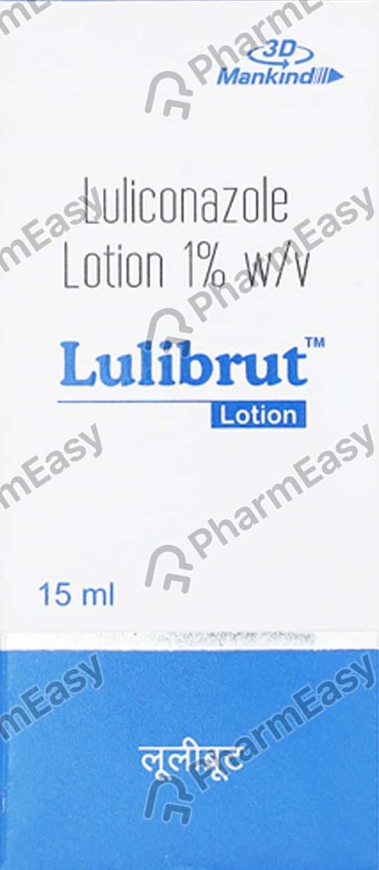 Lulibrut 1 % Lotion (15): Uses, Side Effects, Price & Dosage | PharmEasy