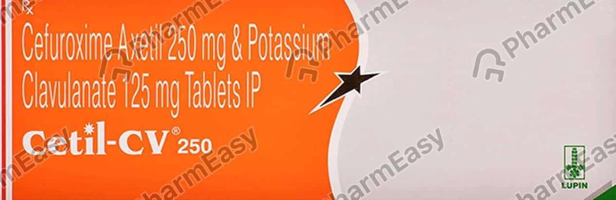 Cetil Cv 250mg Strip Of 10 Tablets: Uses, Side Effects, Price & Dosage ...