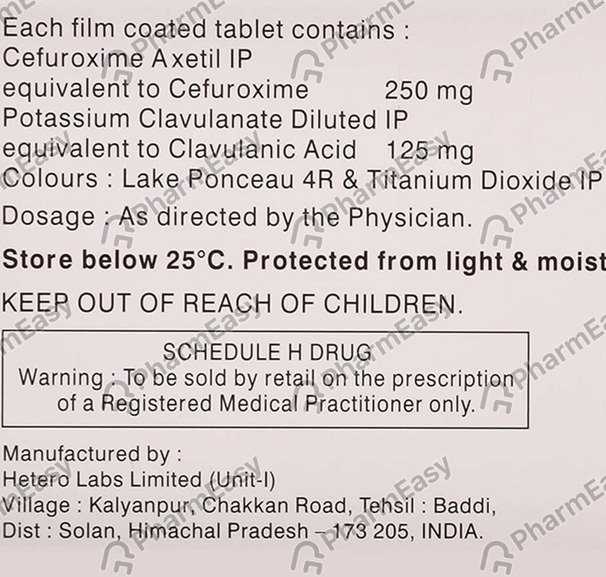 Cetil Cv 250mg Strip Of 10 Tablets: Uses, Side Effects, Price & Dosage ...