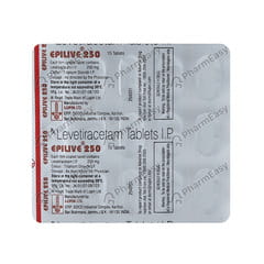 Buy Epilive 250 MG Tablet (15) Online at Flat 18% OFF* | PharmEasy