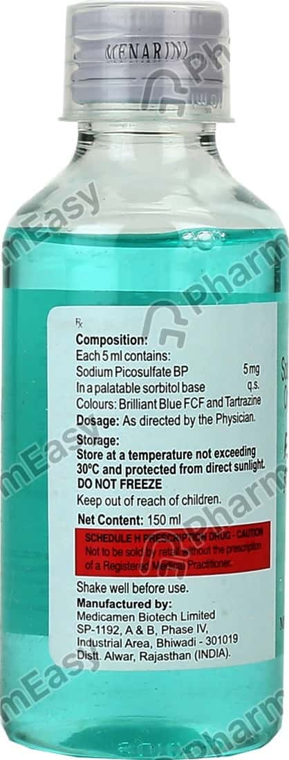 Piclin 5 MG/5ML Oral Solution (150): Uses, Side Effects, Price, Dosage ...