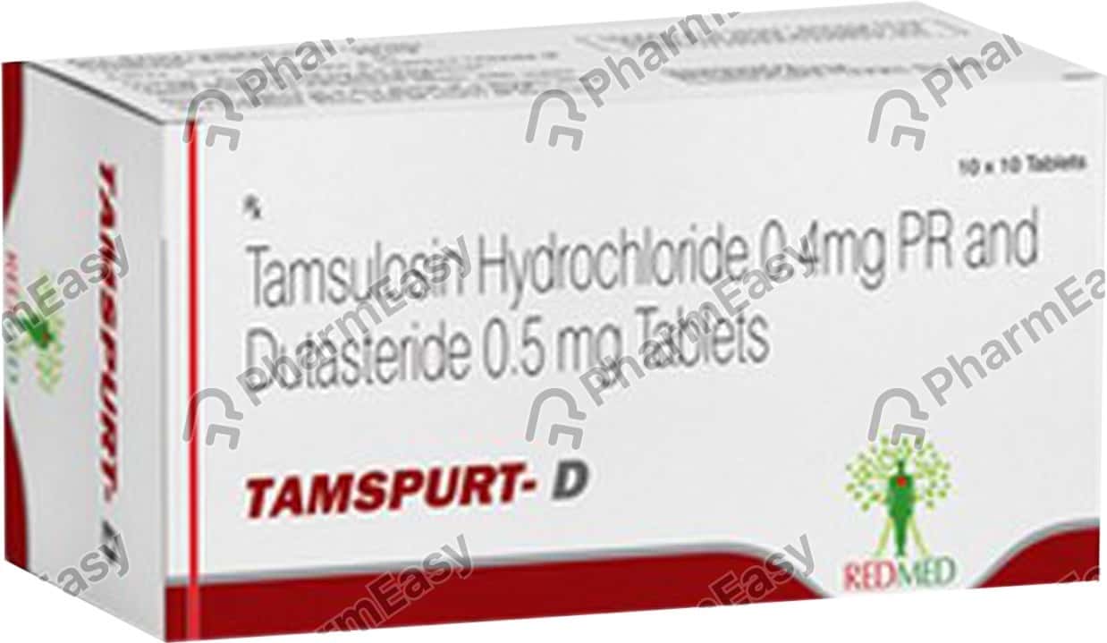 Tamspurt D Strip Of 10 Tablets: Uses, Side Effects, Price & Dosage ...
